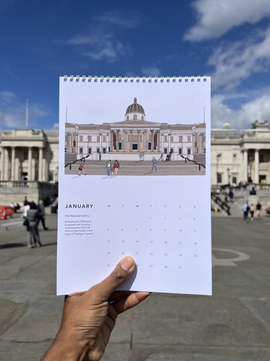 London Gallery Calendar 2026 and Museums Walking Route
